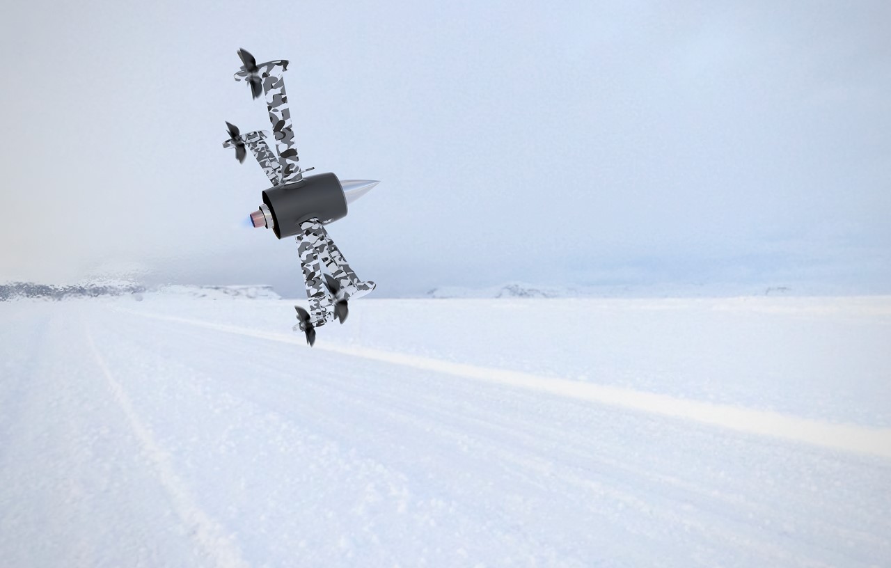 Meet the unmanned aerial system (sUAS) that can fly in Force 10-level ...