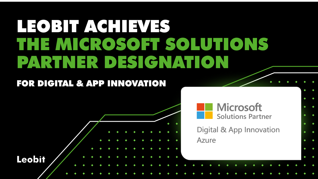 Leobit Achieves the Microsoft Solutions Partner Designation for Digital & App Innovation ...