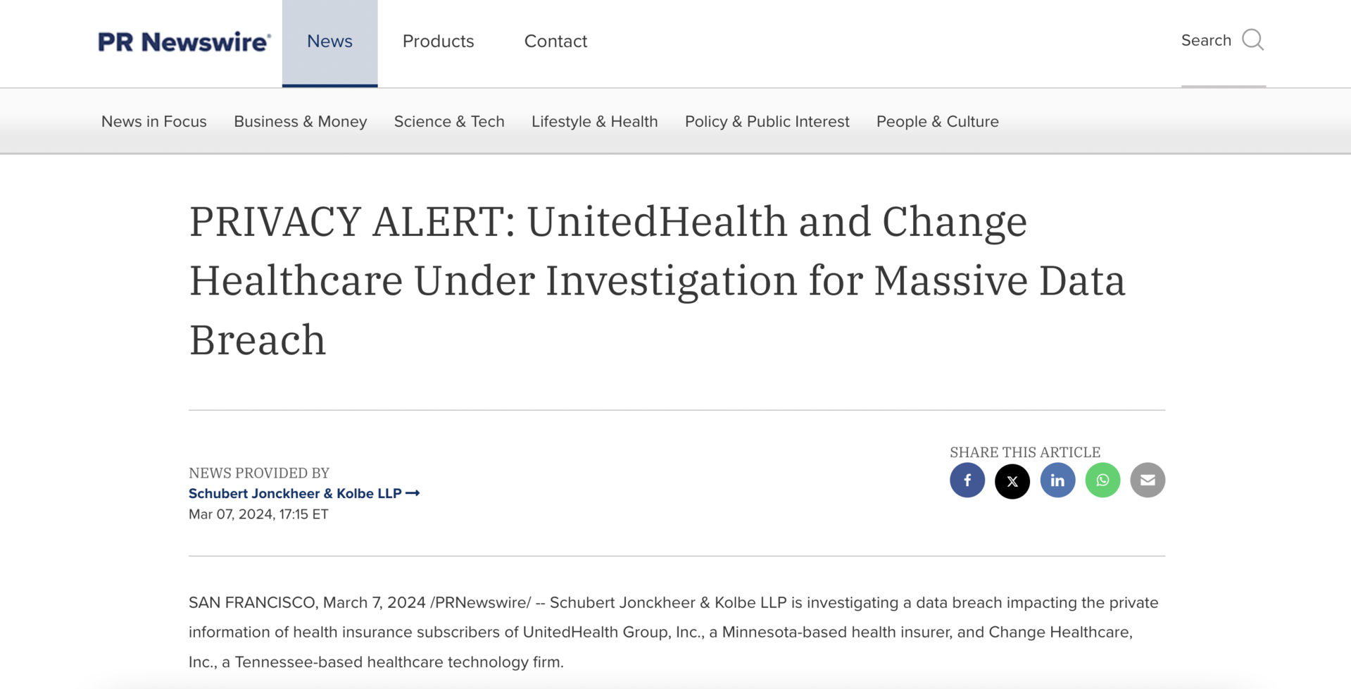 11+ Press Release Examples By Type (+Free Template) - NewswireJet