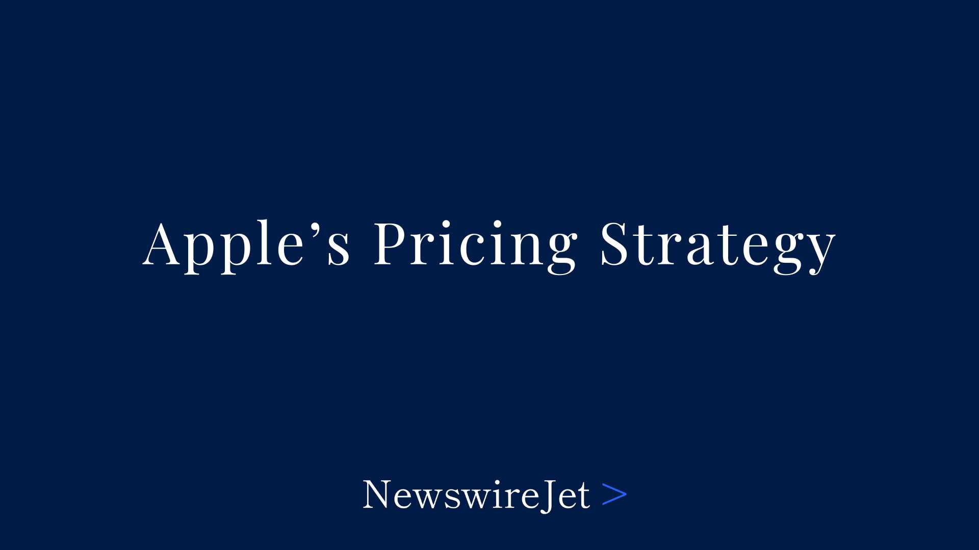 Decoding Apple's Pricing Strategy: How Premium Pricing Drives Brand ...