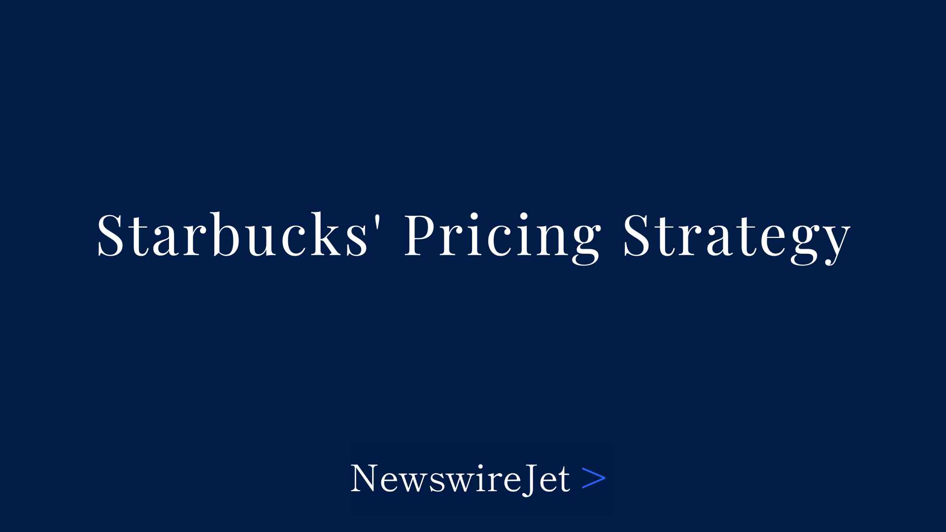 Starbucks Pricing Strategy Explained: Balancing Premium Quality with ...