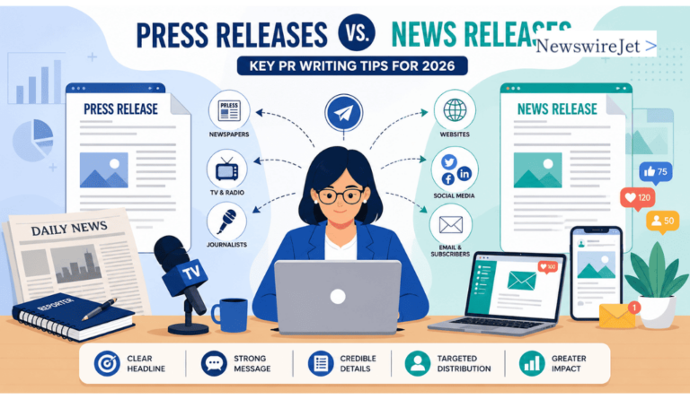 Press Releases vs News Releases: Key PR Writing Tips for 2026