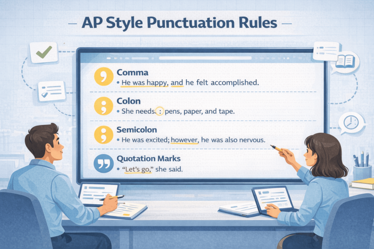 AP Style Cheat Sheet Quick Guide for Writers & Editors (2026)