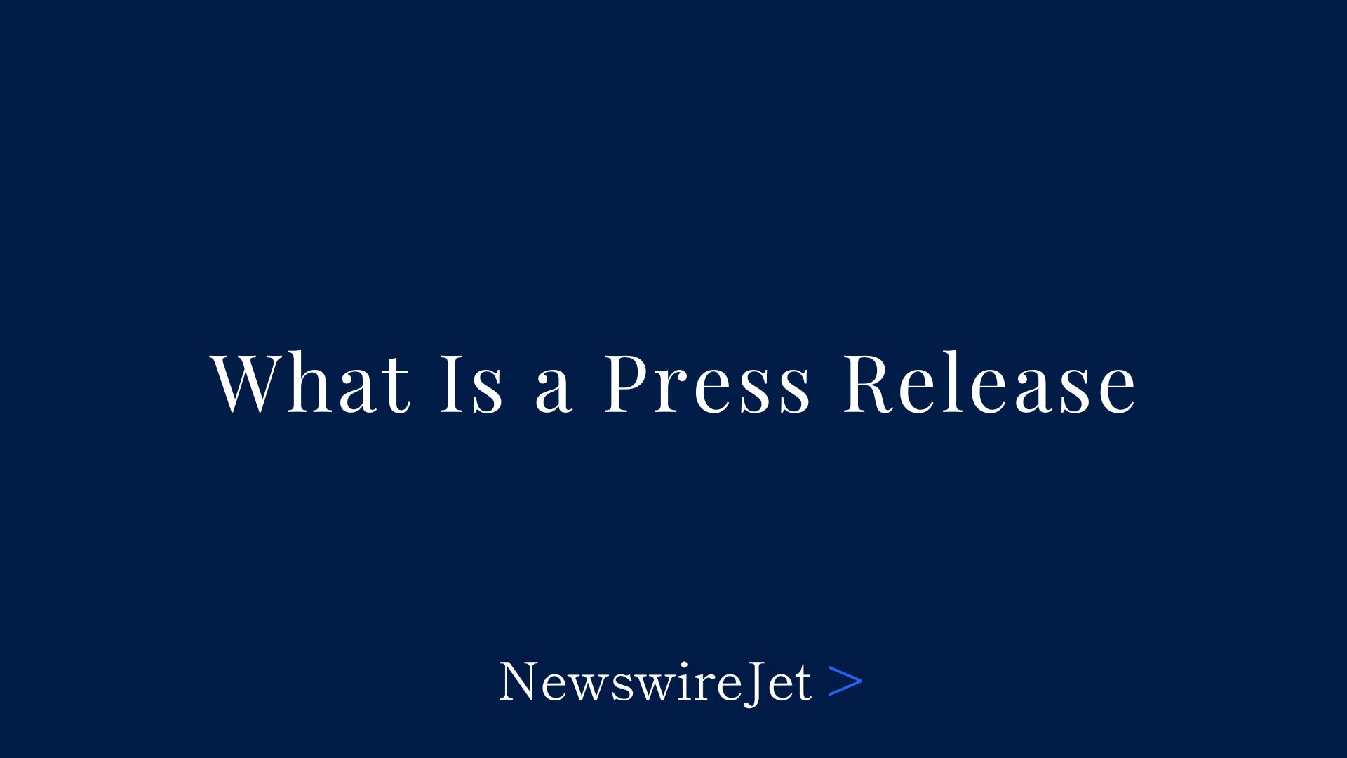 What Is a Press Release? Definition, Purpose, and Key Elements ...