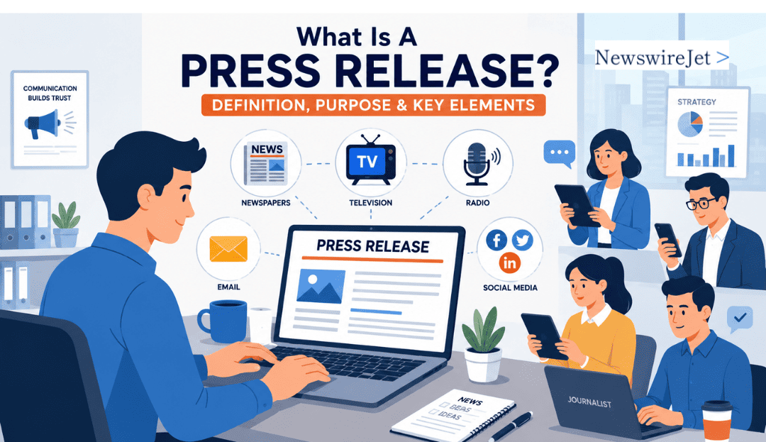 What Is A Press Release? Definition, Purpose & Key Elements