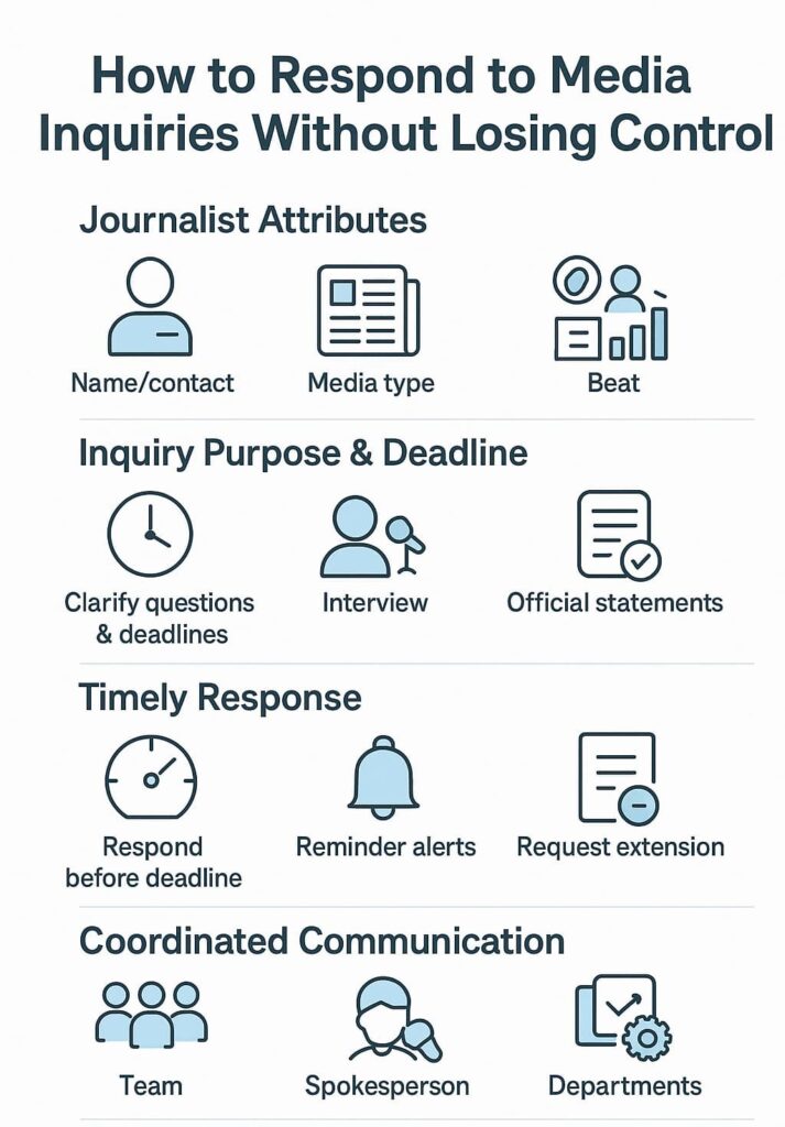 How to Respond to Media Inquiries and Stay in Control - NewswireJet