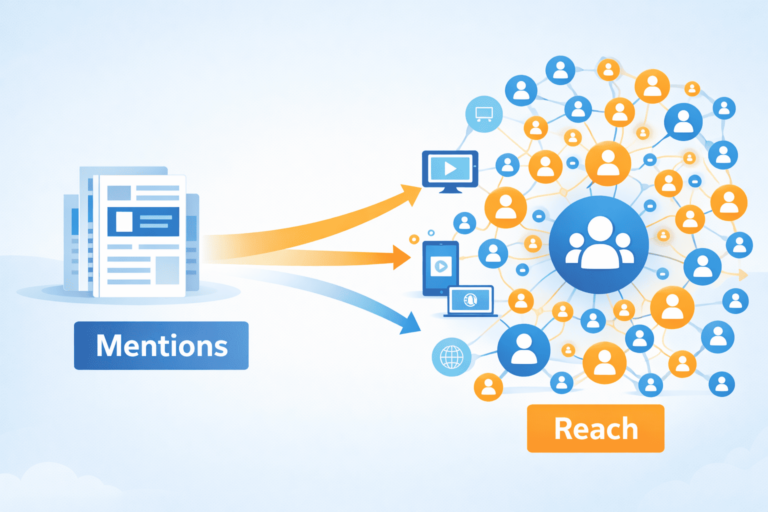 Analyzing Reach of Media Coverage for Real Audience Impact
