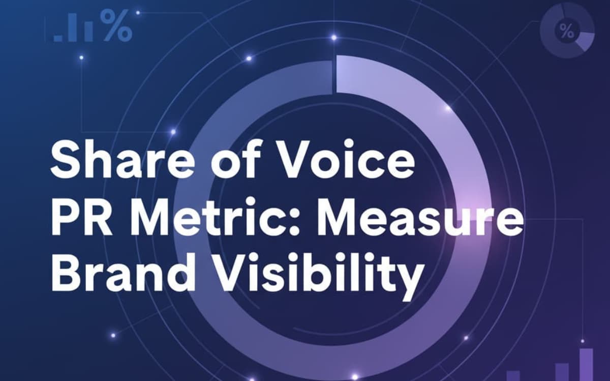 Share of Voice PR Metric: Measure Brand Visibility - NewswireJet