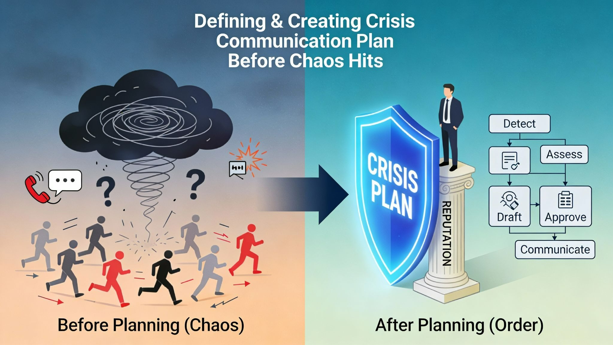 Defining & Creating Crisis Communication Plan Before Chaos Hits