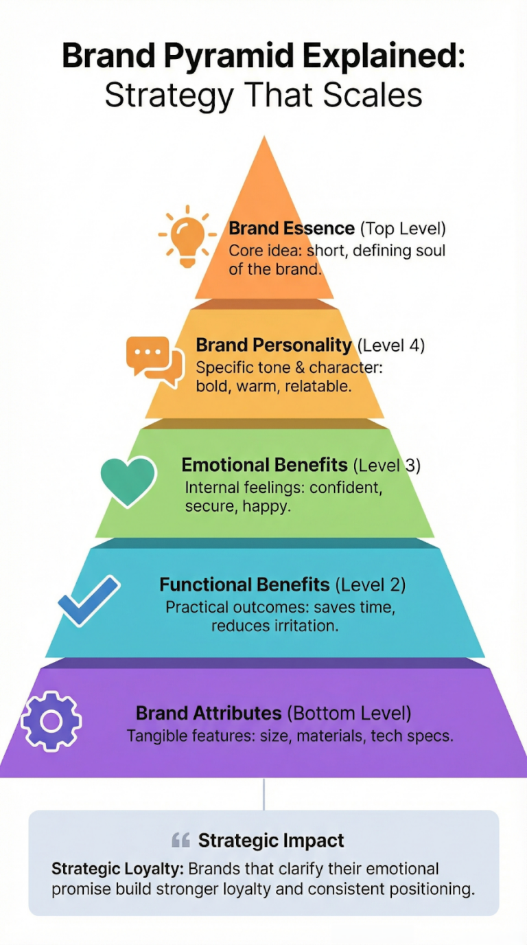 The Brand Pyramid Explained: 2026 Guide to Brand Equity
